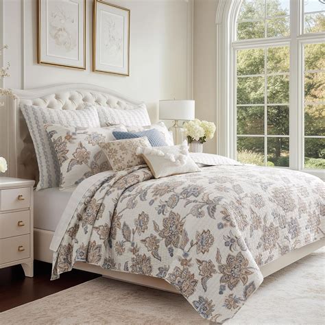 Levtex Home Selesta Blue Quilt Set King Quilt And Two