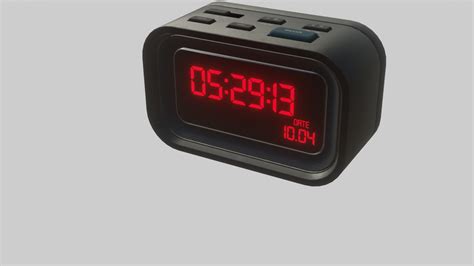 Usb Clock Radio 3d Model Turbosquid 2020425