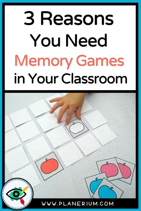 3 Reasons You Need Memory Games In Your Classroom Planerium Memory