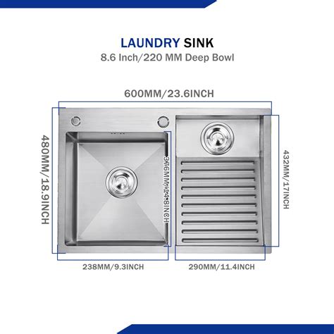 Utility Sink Dimensions Eridanus Mason 24 Inch White Ceramic Laundry