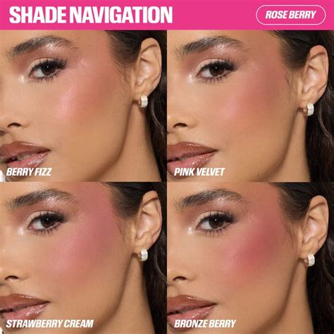 Huda Beauty Blush Filter Blurring Blushlighters Palette Rose Berry In