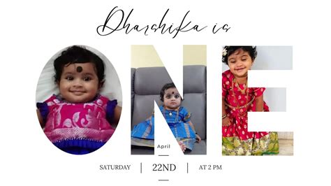 Firstbirthday Candidphotography Dharshika Birthday April 22 Youtube
