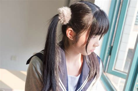 双马尾少女jk制服装照片18 — 草莓映像