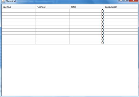Java I Want To Show Default Table Model Total Sum Data In All Cell