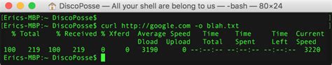 Downloading Files With CURL Including Text And Binary Objects DiscoPosse Com