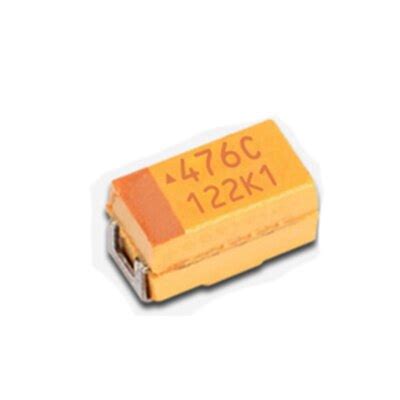 Set Of 20 Capacitor 47uf 6 3v 476c Smd A 3216 ±10 Taja476k006rnj New