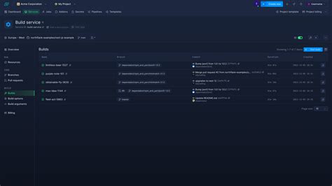 See Builds Observe Northflank Application Docs