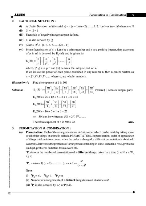 SOLUTION Permutation Combination Maths Class Notes Short Notes In English Studypool