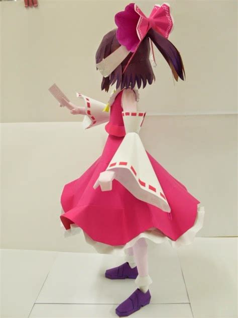 Papercraft Anime Touhou Project Reimu Hakurei Download Papercraft