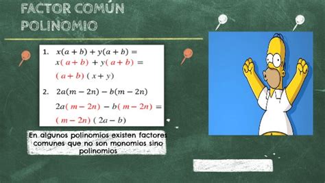 Factor ComÚnpolinomio Y Por AgrupaciÓn De TÉrminos Genially