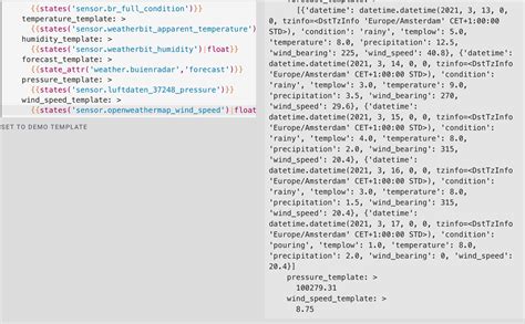 Template Weather Integration Throws Valueerror Dictionary Update