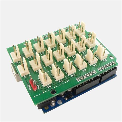 Arduino Uno Totemduino Connector Shield Shop Hobbyrobot