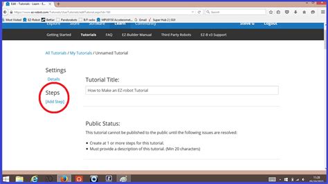 how to make a synthiam tutorial tutorials community synthiam