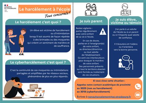 Que Faire En Cas De Harcèlement Académie De Strasbourg