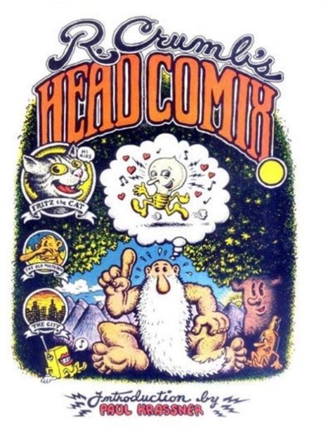 R Crumbs Head Comix Hard Cover Nn Viking Press Comic Book Value
