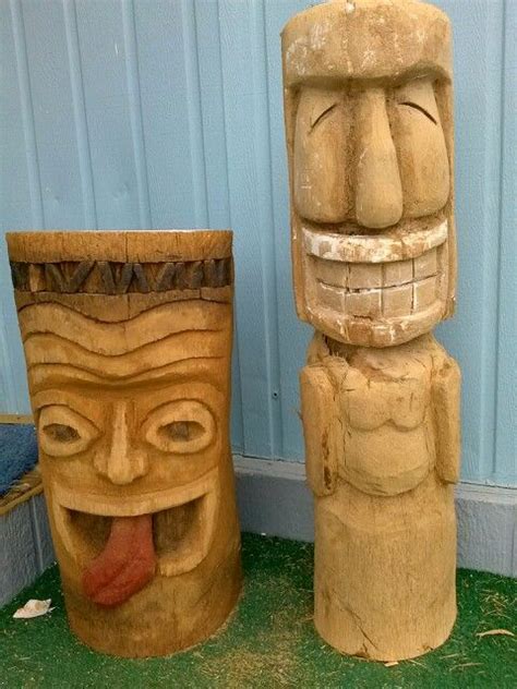 Images About TiKi Carved Trunks On Pinterest