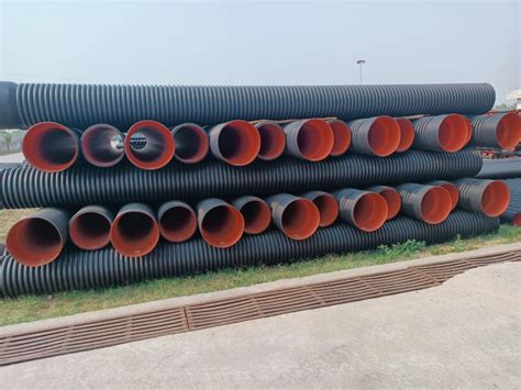Round Hdpe Dwc Conduit Pipe For Construction Dimension 175mm At Rs 690 In Jind