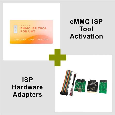 UMT EMMC ISP Tool Activation With ISP Hardware Adapter GsmServer