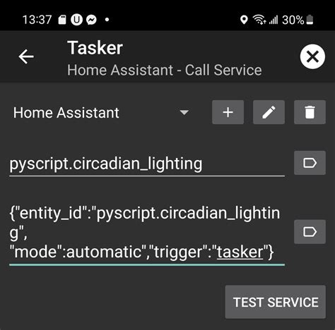 Home Assistant Plugin For Tasker Configuration Home Assistant Community