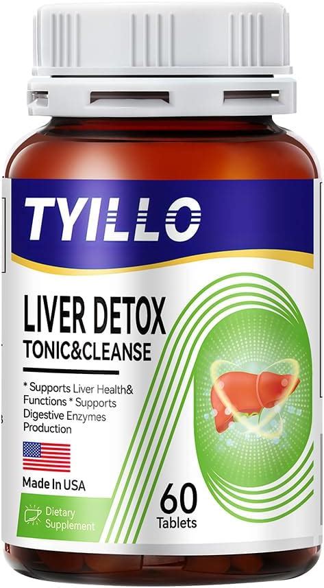 Tyillo Liver Detox Tonicandcleanse Silymarin Milk Thistle