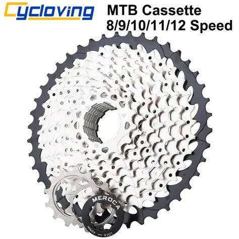 시마노 Sram용 Hg 구조 사양 Mtb 자전거 카세트 프리휠 자전거 플라이휠 8 9 10 1112 속도