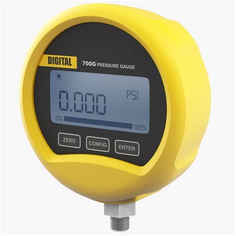 Modelo 3d Manómetro Digital Turbosquid 2428307