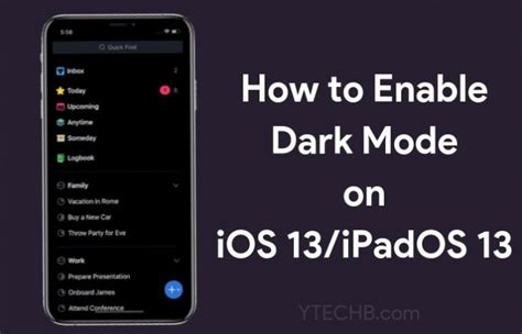 How To Enable Dark Mode In IOS IPadOS Step By Step Guide