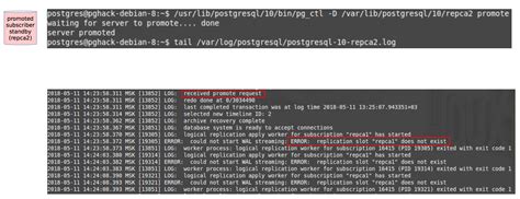 Recovery Use Cases For Logical Replication In Postgresql 10 By