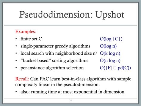 Ppt Data Driven Algorithm Design For Selecting The Best Algorithms