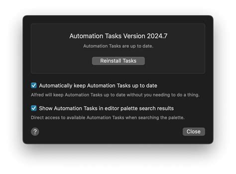 Search Automation Tasks In Workflows Alfred Blog