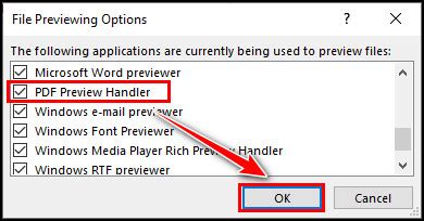 Outlook Fix PDF Preview Handler Not Working 5 Easy Ways