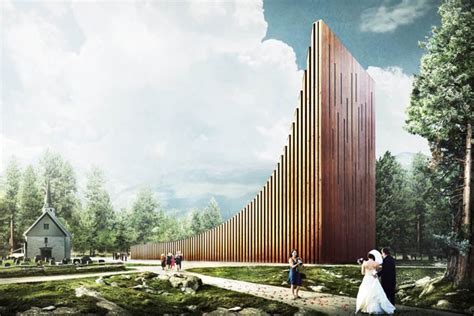 Pixel Flakes Architecture Rendering Architecture Design Concept