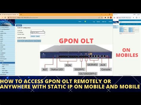 VSOL GPON OLT VLAN Configuration Setting Vsol Gpon Olt