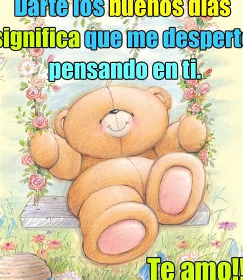 Buenos Días Desperté Pensando En Ti