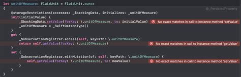 Solved Swiftdata Enum No Exact Matches In Call To Instance Method Setvalue Error Swiftui