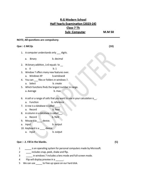 Class 7th Aayush Pdf