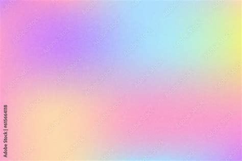 Holographic Gradient Textured Background Noisy Light Rainbow Gradation Soft Colors Grainy Foil