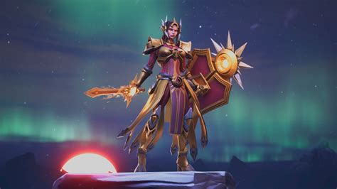 Nicolas Nick De La Torre League Of Legends Leona The Radiant Dawn