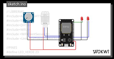 Tp2 Bosquejo Wokwi Esp32 Stm32 Arduino Simulator
