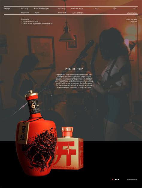 Aronisha Das On Linkedin Zephyr Cocktail Delivery Uiux Design