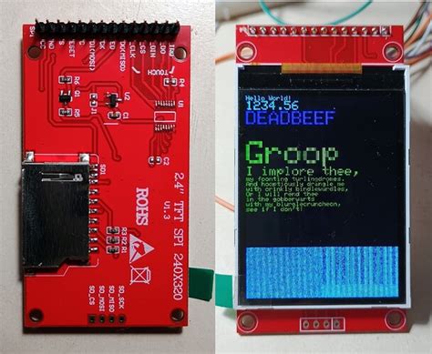 24 Tft Spi 240x320 V13 Programming Arduino Forum