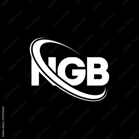 Ngb Logo Ngb Letter Ngb Letter Logo Design Initials Ngb Logo Linked With Circle And Uppercase