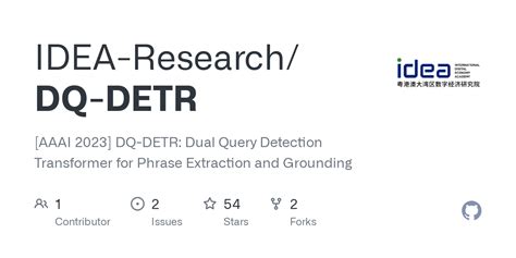 Github Idea Researchdq Detr Aaai 2023 Dq Detr Dual Query