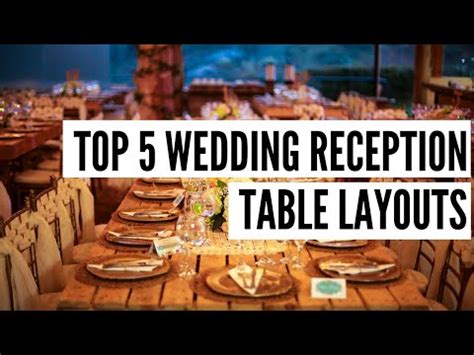 How Do You Set Up Rectangular Tables For A Wedding Reception