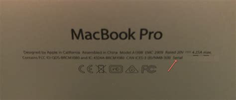 How To Check Macbook Pro Model Number Informationwave17