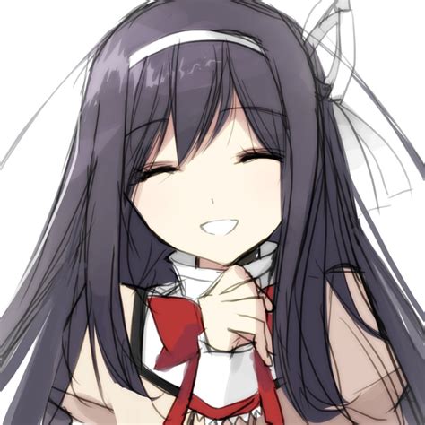 Safebooru 1girl Akemi Homura Black Hair Closed Eyes Eyebrows Visible