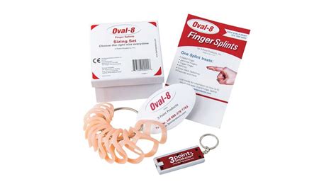 Splint Oval 8 Sizing Set 14 Splints