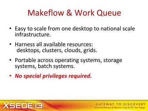 Ppt Building Scalable Scientific Applications Using Makeflow