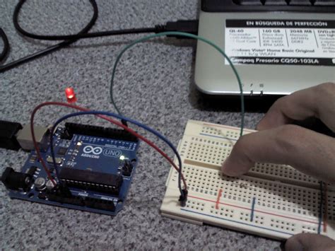 Ramón González Prender Un Led Con Un Push Button En Arduino Uno
