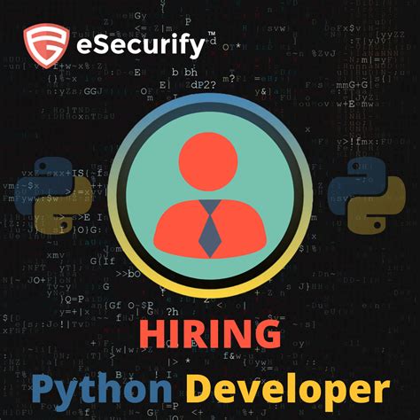 esecurify 📣 opening for python developer 📣 esecurify is looking for a